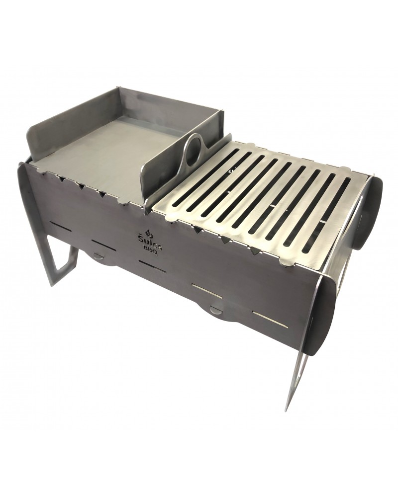 Barbecue modulable en acier - Made in France - pour brochettes ...